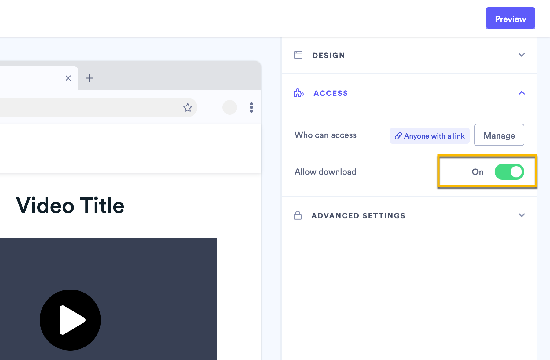 Set up a sharing page for your videos – Vidyard Support