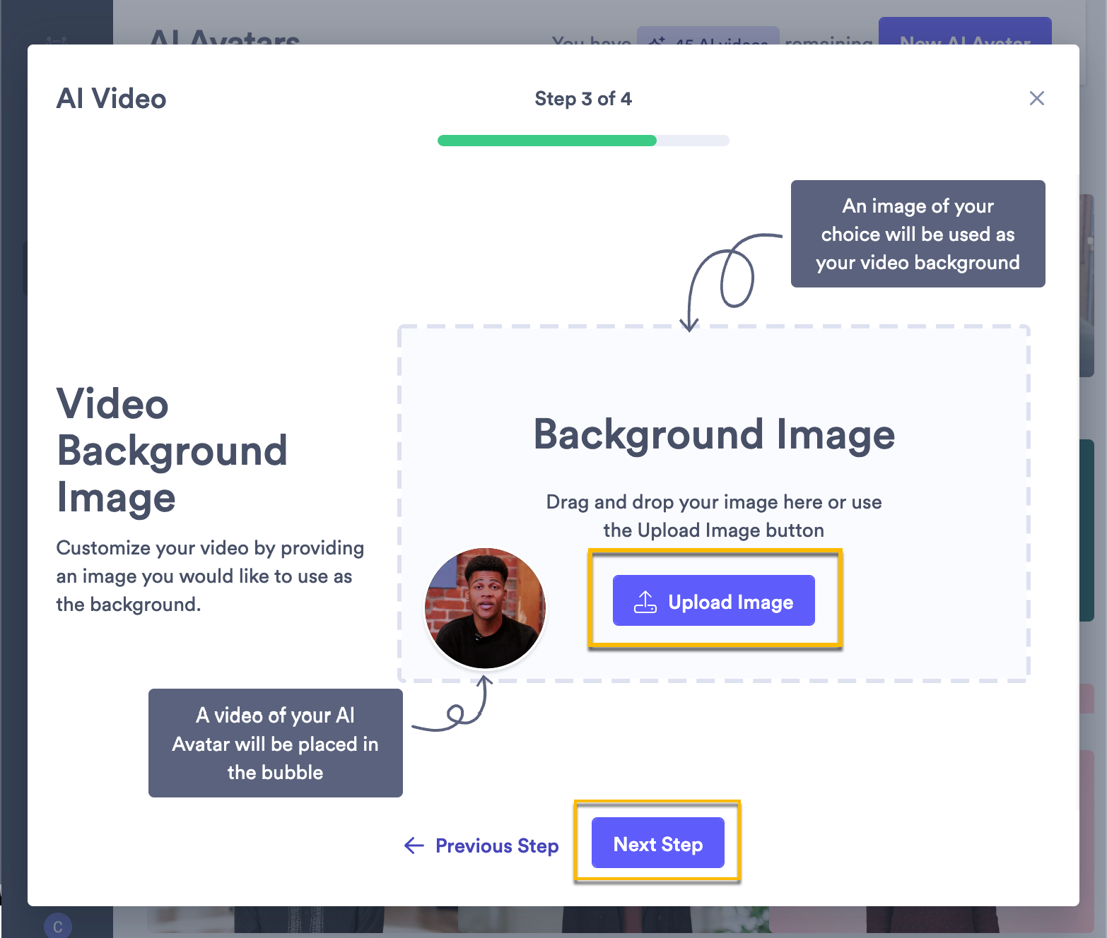 How to generate an AI video – Vidyard Support