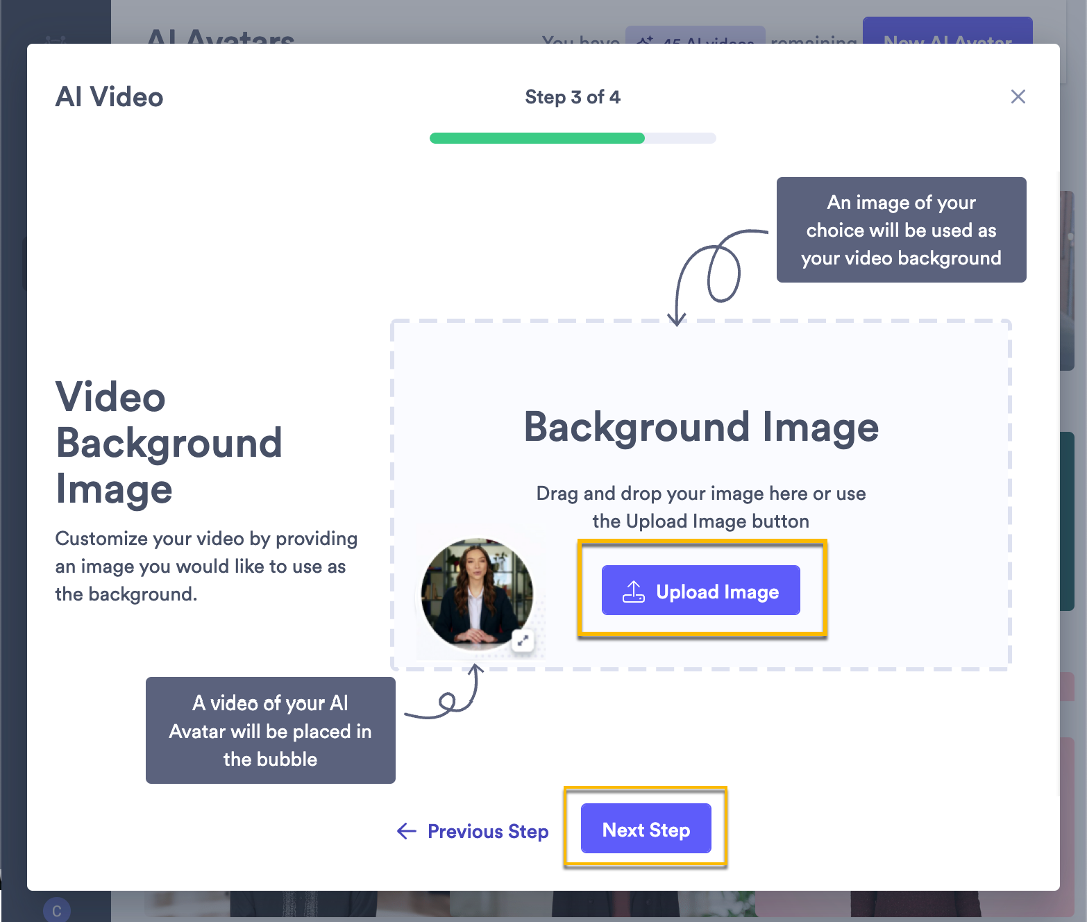 How to generate an AI video – Vidyard Support