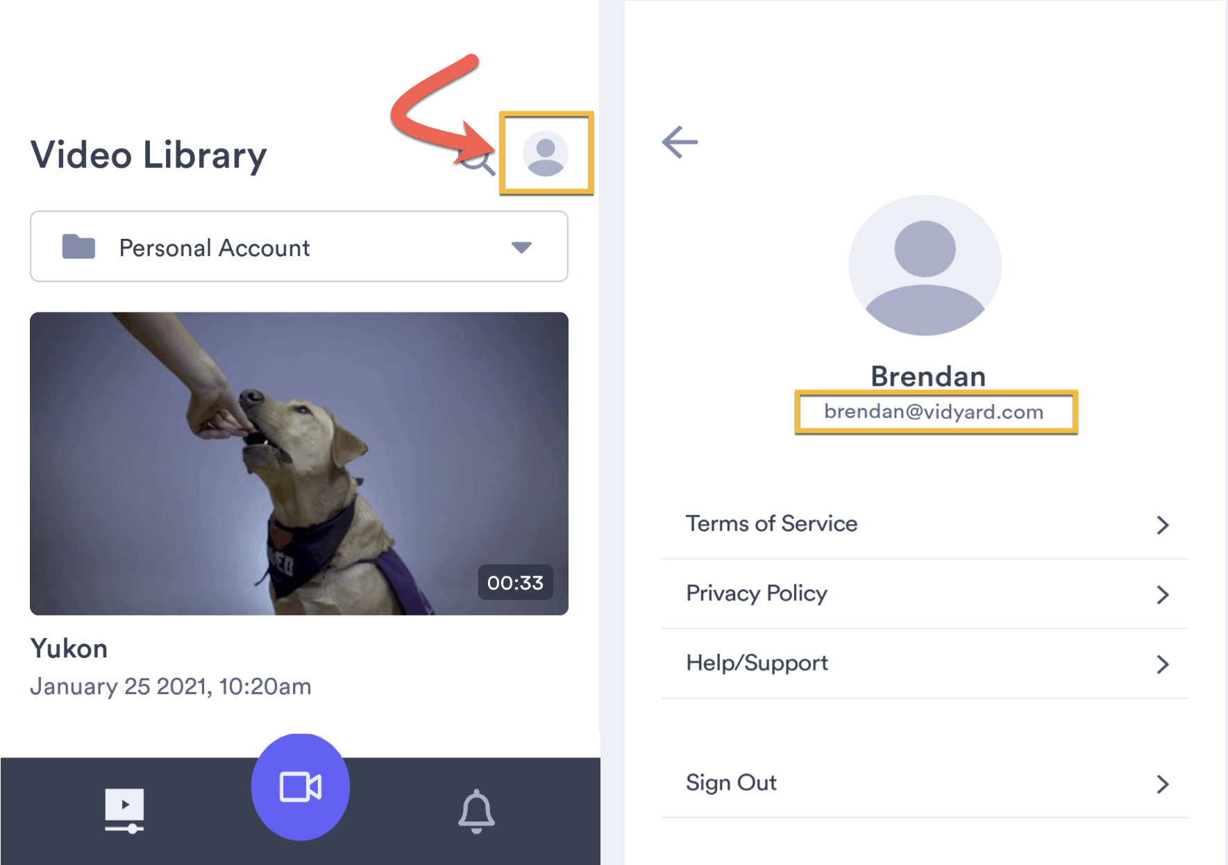 How to manage multiple Vidyard accounts – Vidyard Support