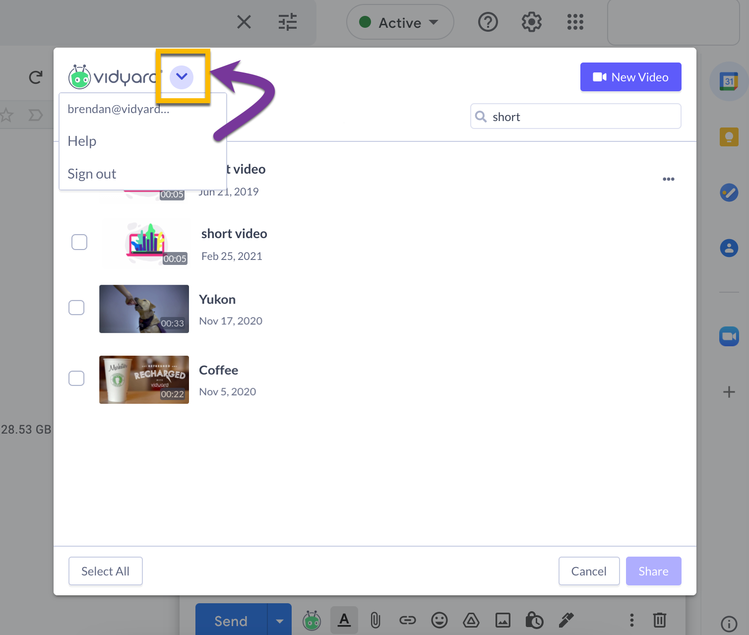 How to manage multiple Vidyard accounts – Vidyard Support